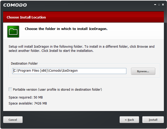 Comodo IceDragon - Downloading And Installing | Web Browser & Internet Solutions